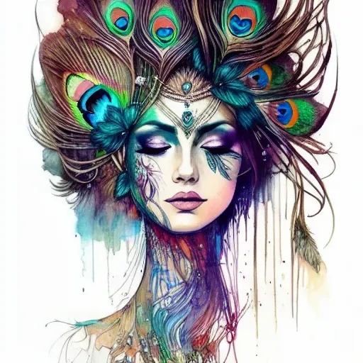 Colorful Avatar Portraits Stable Diffusion Prompt | PromptBase