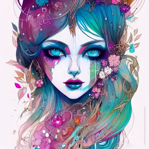 Colorful Avatar Portraits Stable Diffusion Prompt | PromptBase