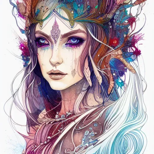 Colorful Avatar Portraits Stable Diffusion Prompt | PromptBase