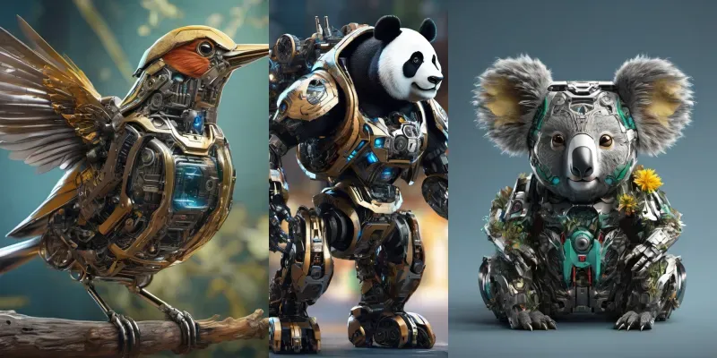 Transformed Biorobot Animals Stable Diffusion Prompt | PromptBase