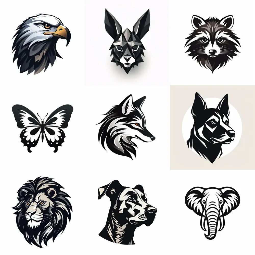 Pictogram Design Logos Midjourney Prompt | PromptBase