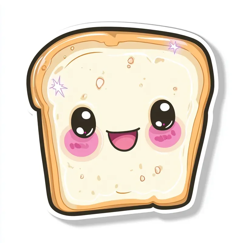 Kawaii Sticker Cute Pastel Characters Midjourney Prompt | PromptBase