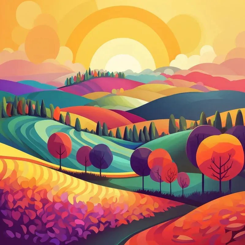 Naive Style Art Depictions Of Any Scenes Midjourney Prompt | PromptBase