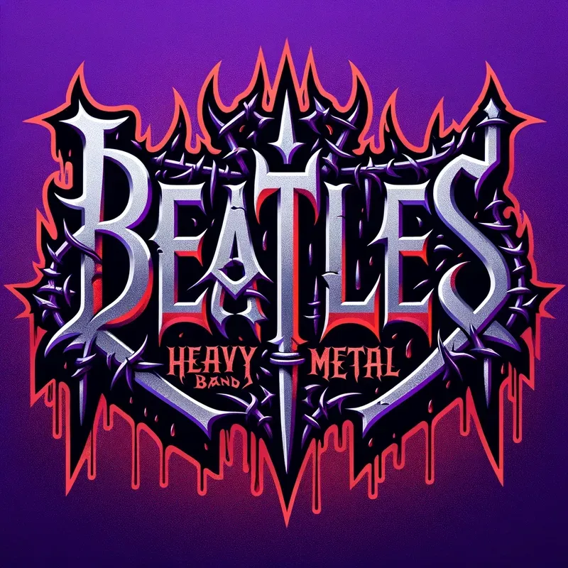 Metal Font Texts DALL·E Prompt | PromptBase