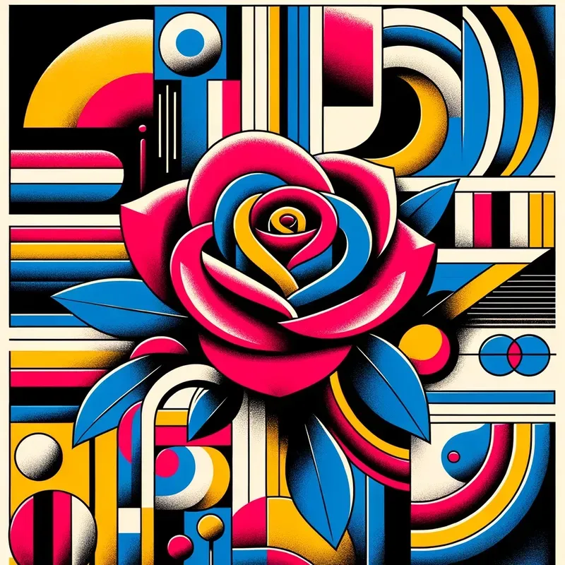 Retro Fusion Art DALL·E Prompt | PromptBase