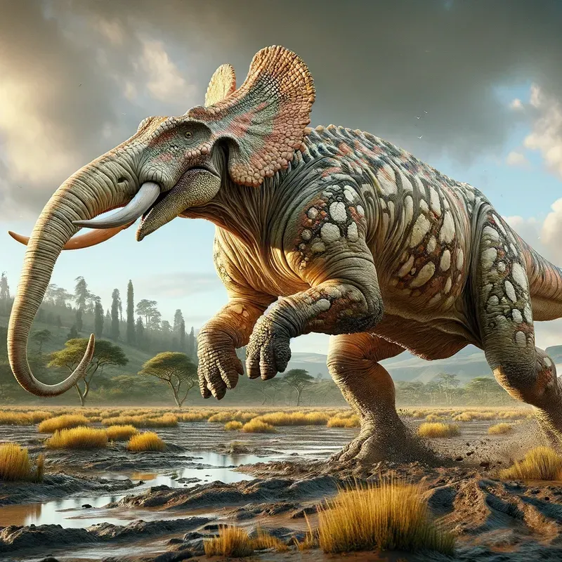 Fantasy Dinosaur Paleo Art DALL·E Prompt | PromptBase