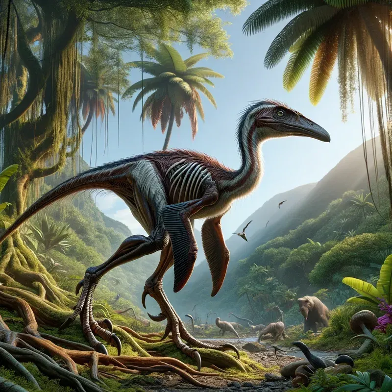 Fantasy Dinosaur Paleo Art DALL·E Prompt | PromptBase