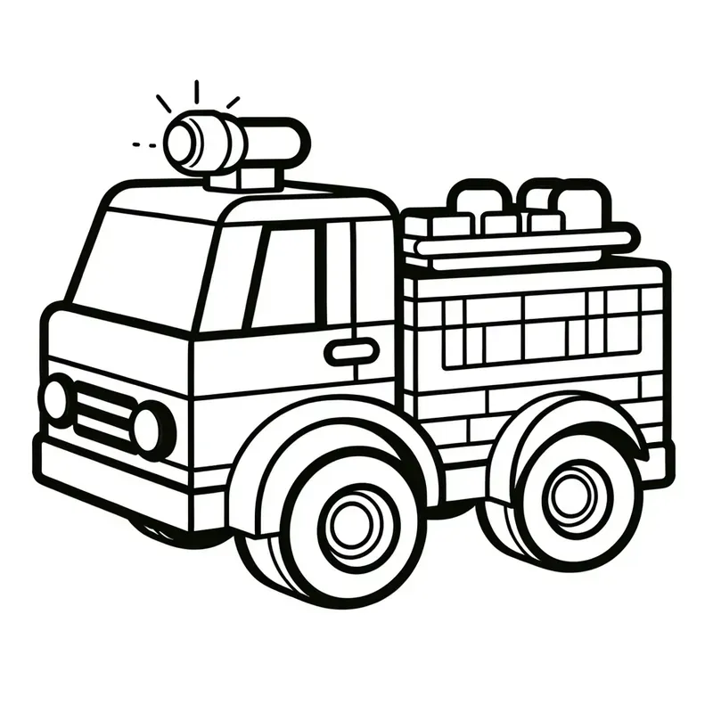 Easy Line Art Coloring Pages For Kids DALL·E Prompt | PromptBase