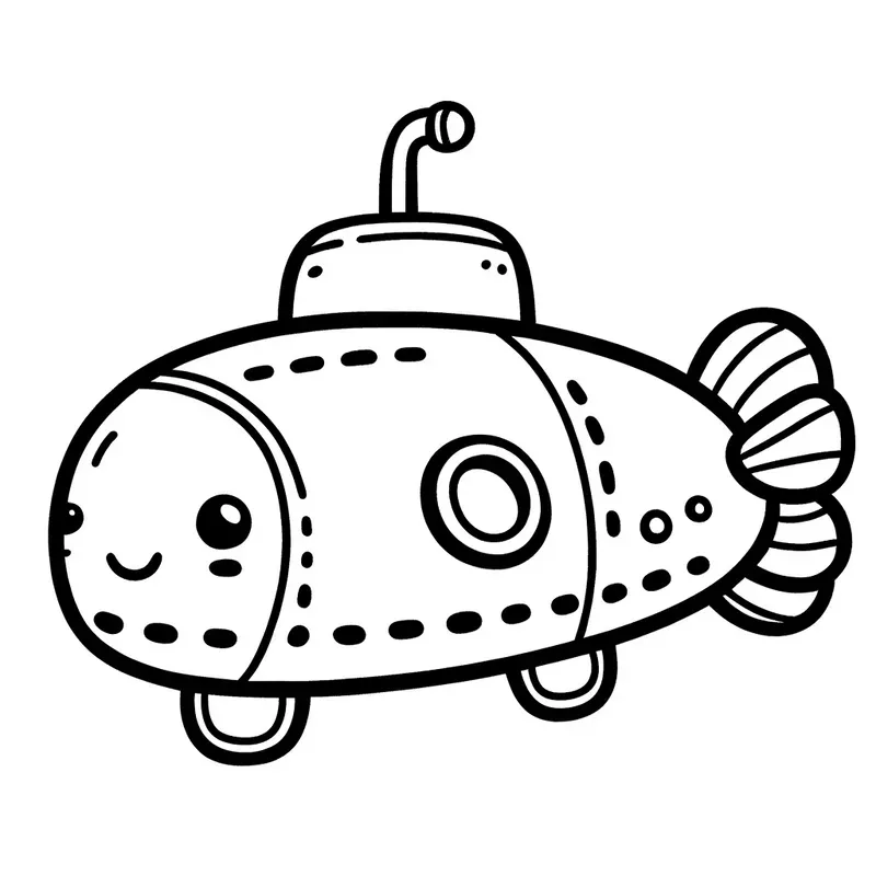 Easy Line Art Coloring Pages For Kids DALL·E Prompt | PromptBase