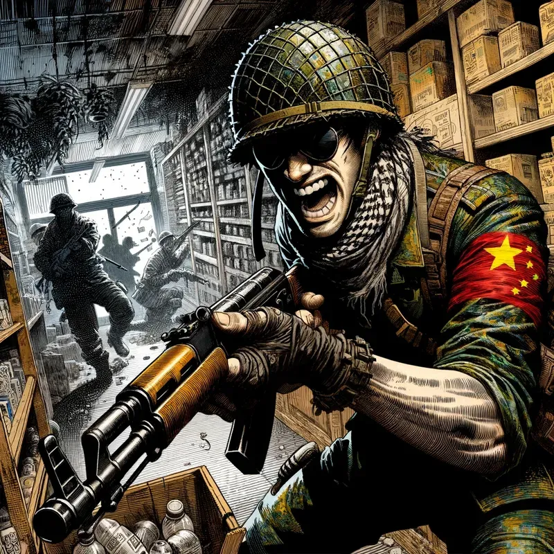 Dark Apocalyptic Comic Book Illustrations DALL·E Prompt | PromptBase