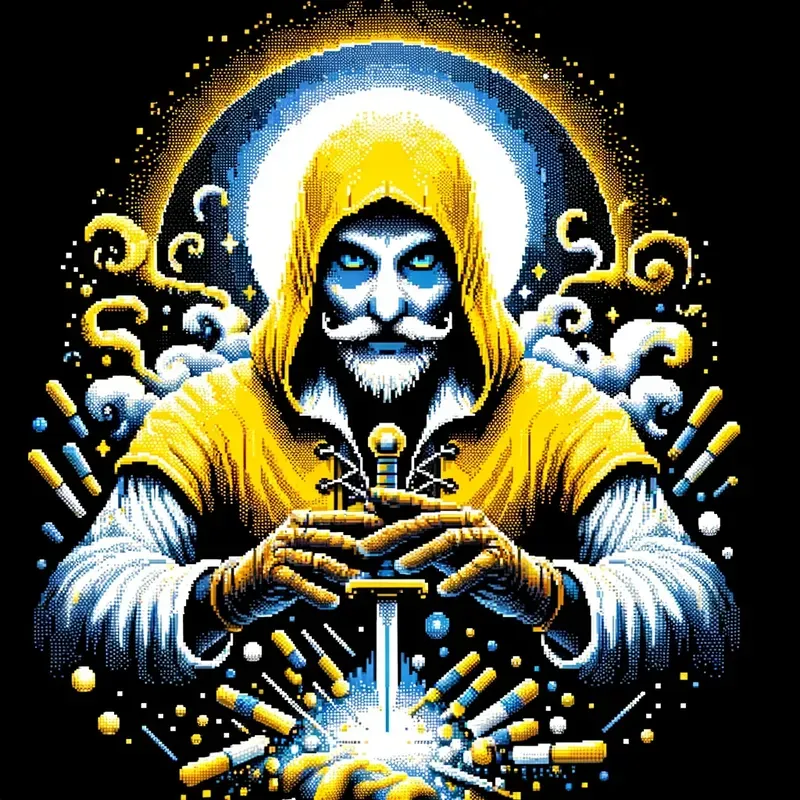 Magic Pixel Art Style Illustrations DALL·E Prompt | PromptBase