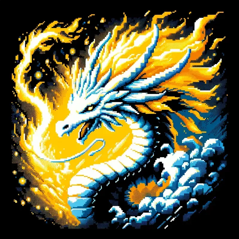 Magic Pixel Art Style Illustrations DALL·E Prompt | PromptBase