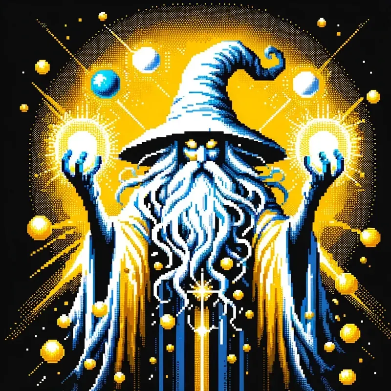 Magic Pixel Art Style Illustrations DALL·E Prompt | PromptBase