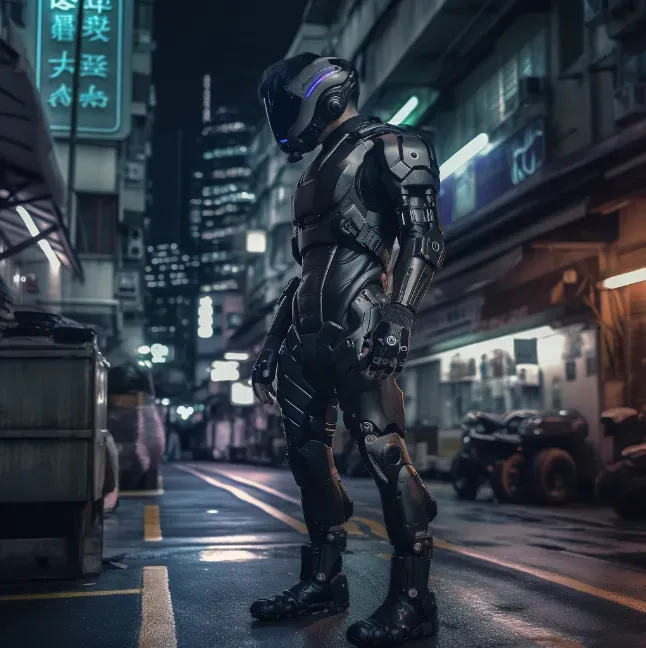 Cyberpunk Style Humans Midjourney Prompt | PromptBase