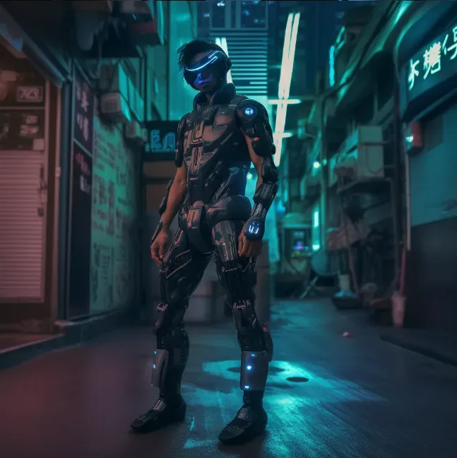 Cyberpunk Style Humans Midjourney Prompt | PromptBase