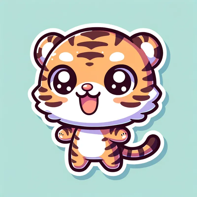 Animals Sticker Designs DALL·E Prompt | PromptBase