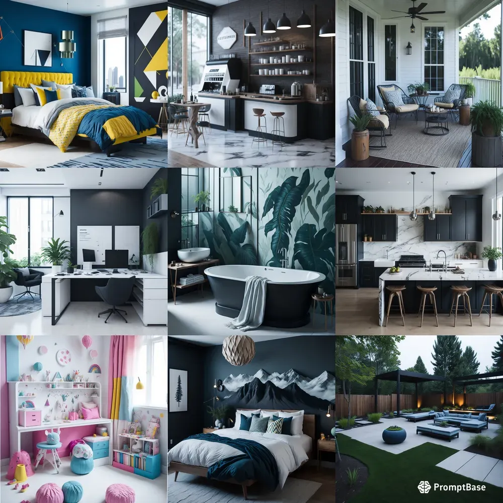 Easy Interior Mockups Prompt | PromptBase