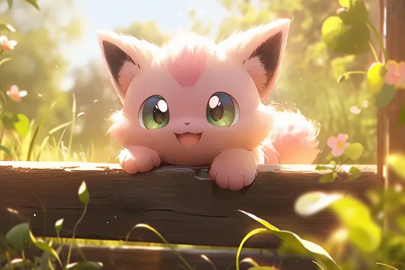 Realistic Cute Pokémon Midjourney Prompt | PromptBase