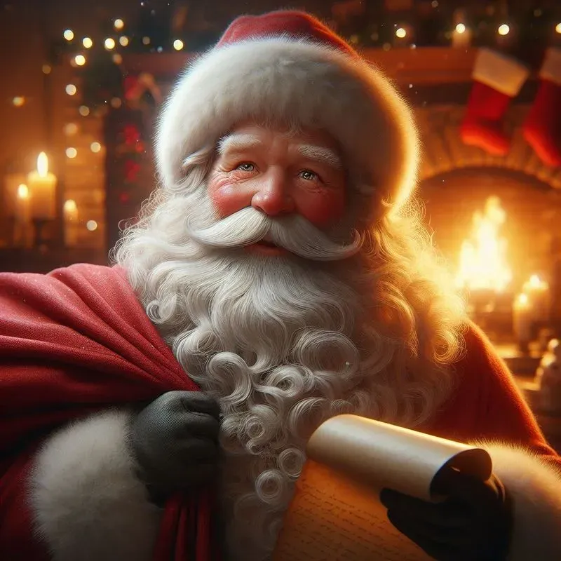 Realistic Santa Images DALL·E Prompt | PromptBase
