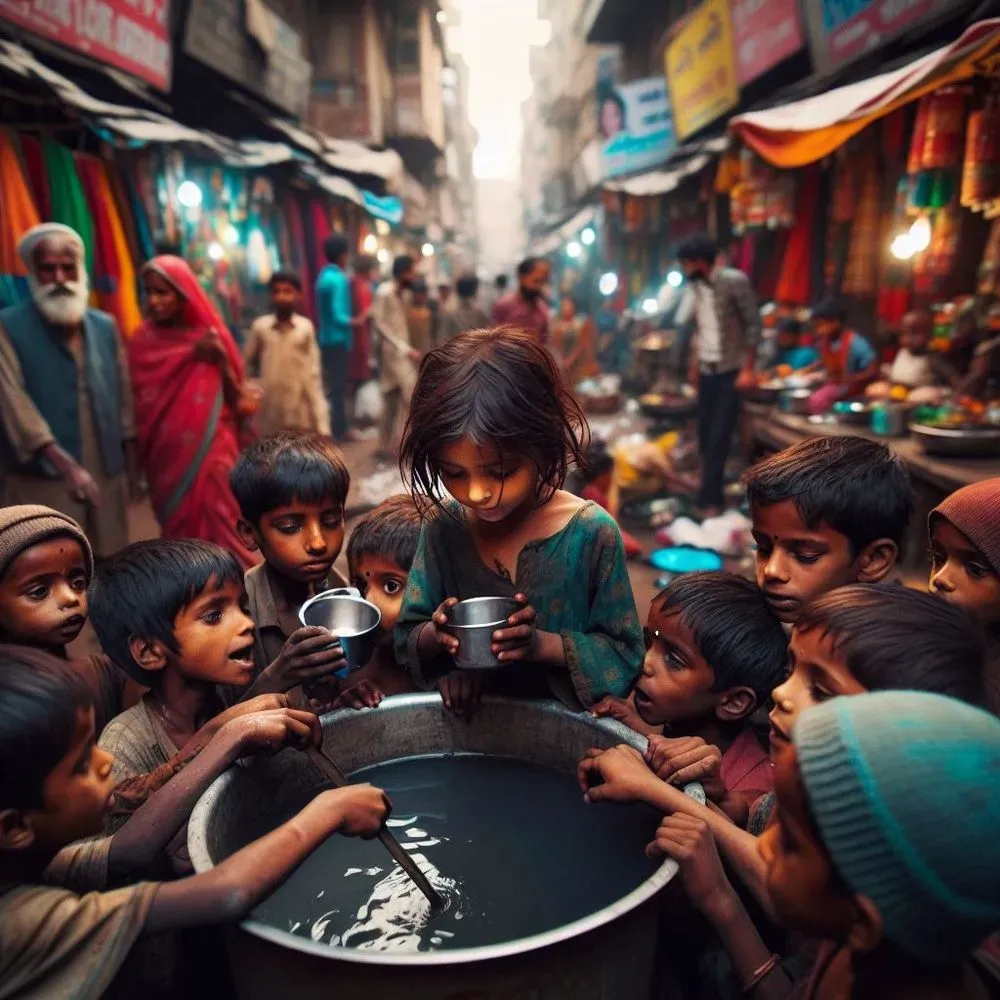 Photorealistic Poor Indian People DALL·E Prompt | PromptBase