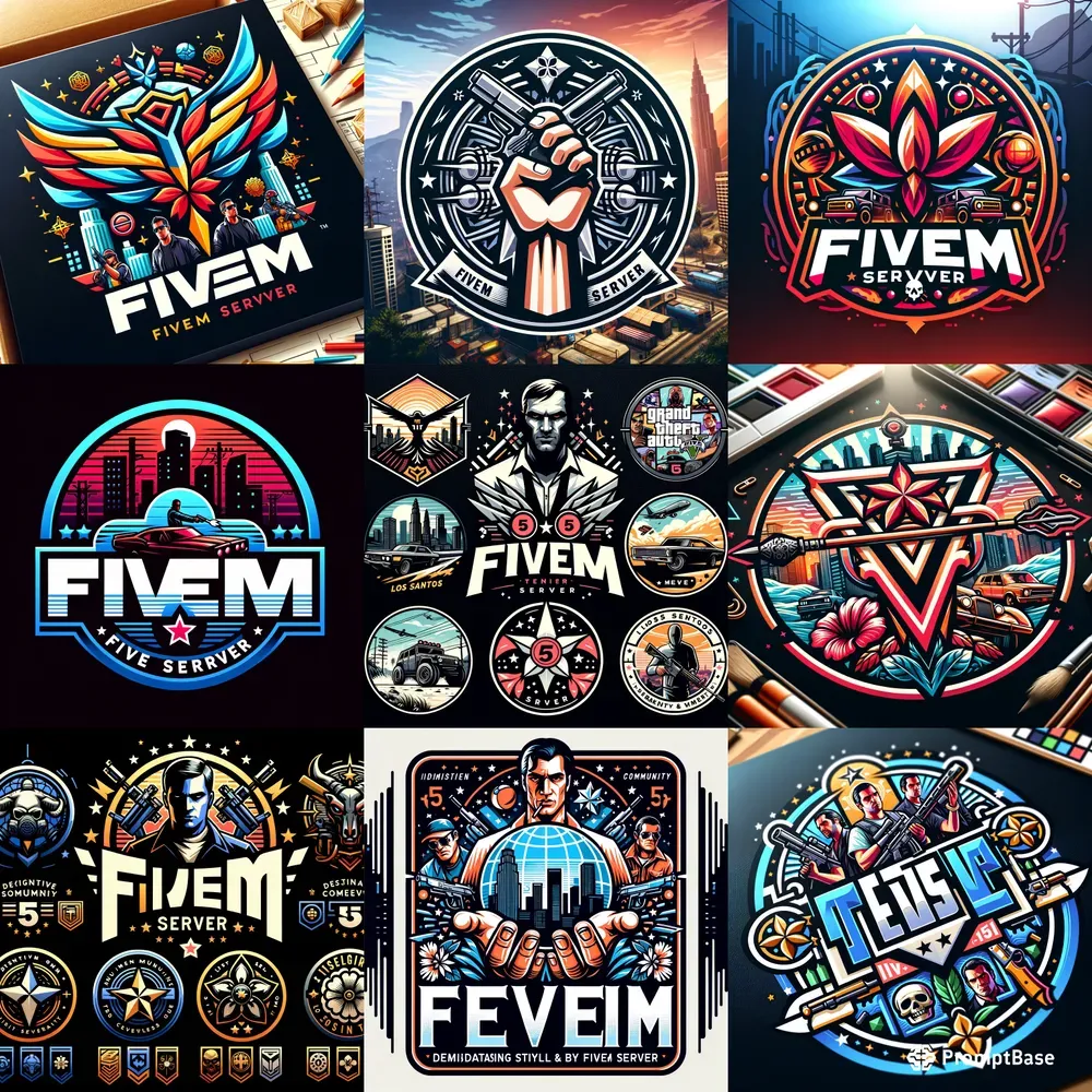 Fivem Logos DALL·E Prompt | PromptBase