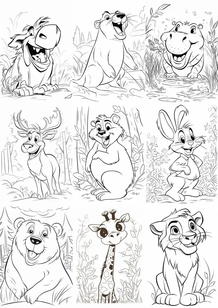 Disney Inspired Coloring Pages [2025]