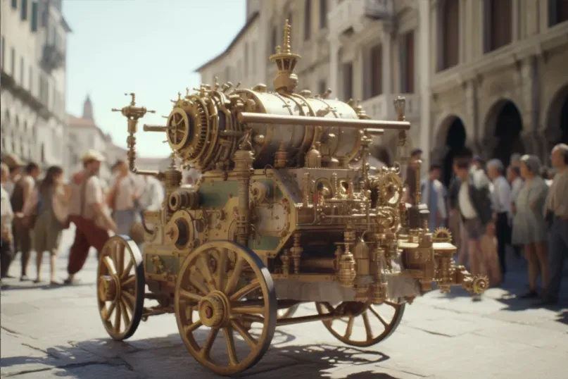 Leonardo Da Vinci Inventions Are Here Midjourney Prompt | PromptBase