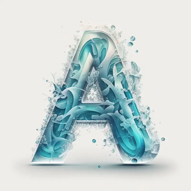 Lettering Iced Characters Logos Midjourney Prompt | PromptBase