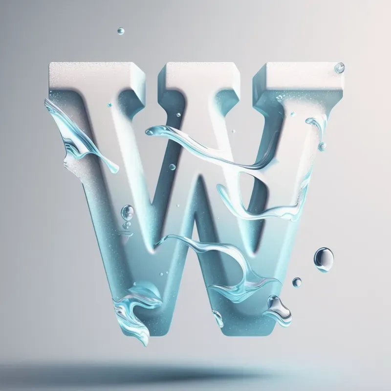 Lettering Iced Characters Logos Midjourney Prompt | PromptBase