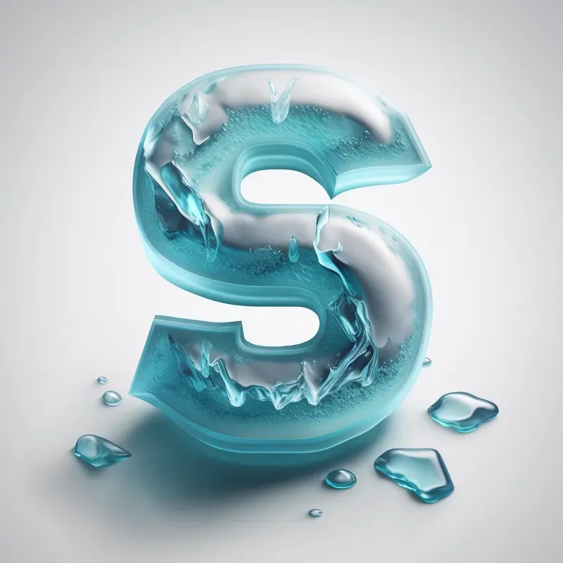 Lettering Iced Characters Logos Midjourney Prompt | PromptBase