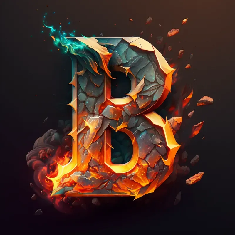 Vibrant Flaming Character Logos Midjourney Prompt | PromptBase