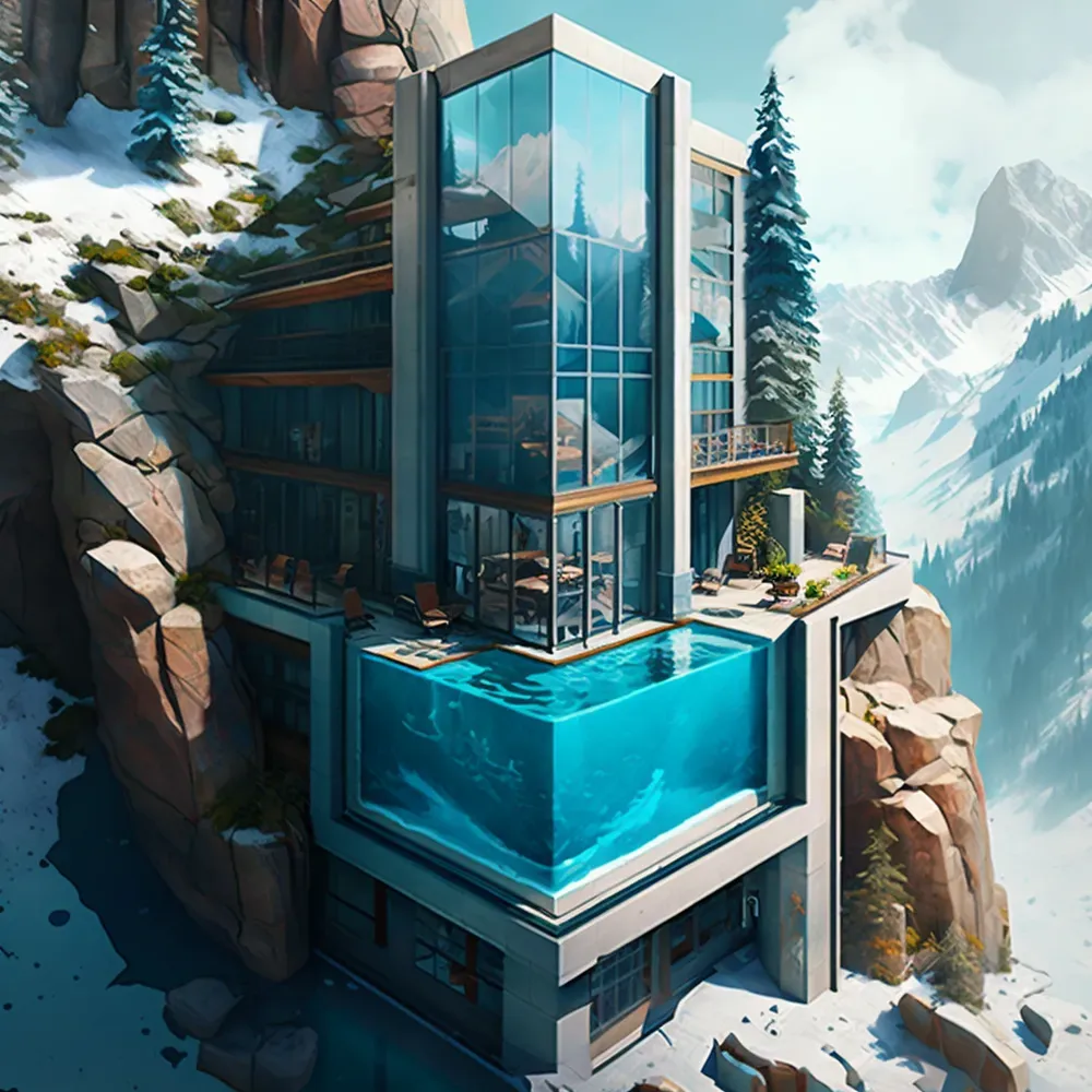 Customizable Architecture Designs Midjourney Prompt | PromptBase