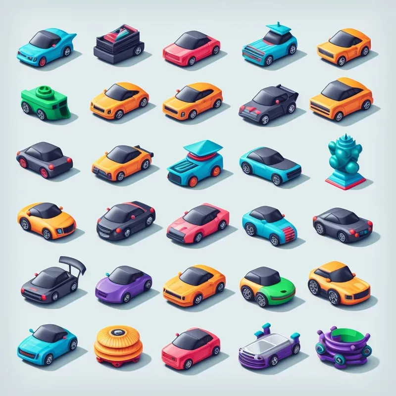 Tiny 3D Icons Midjourney Prompt | PromptBase