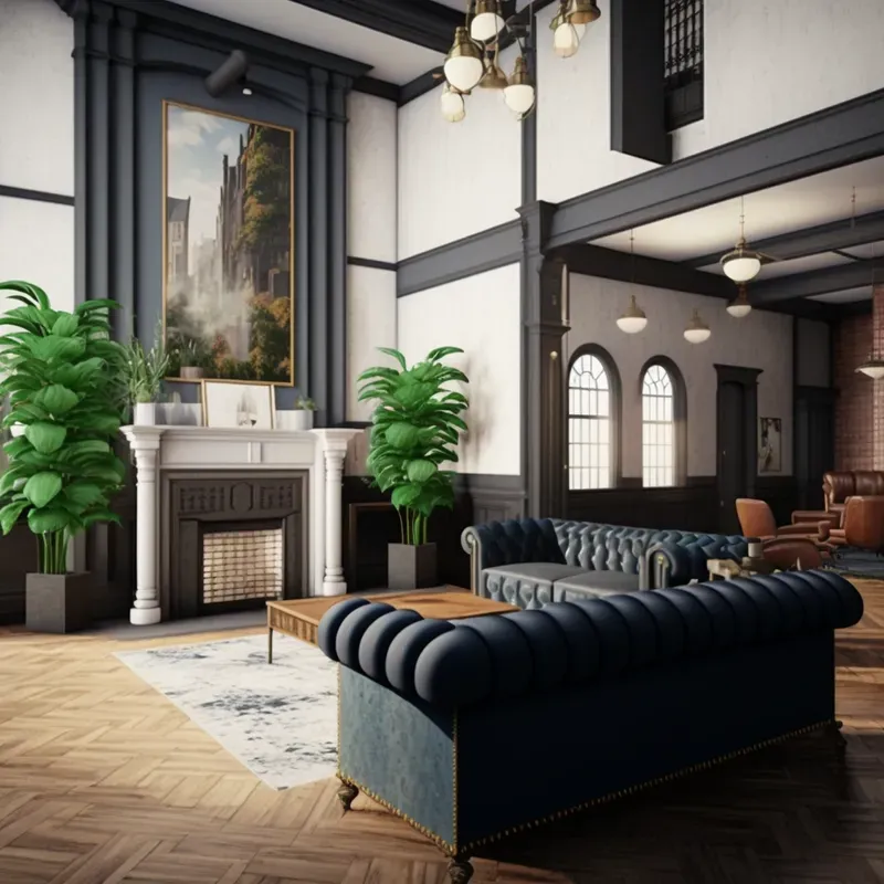 Perspective Architecture Design Renders Midjourney Prompt | PromptBase