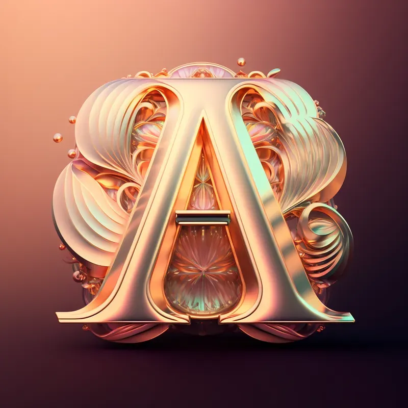 Monogram Lettering Fashion Logos Midjourney Prompt | PromptBase