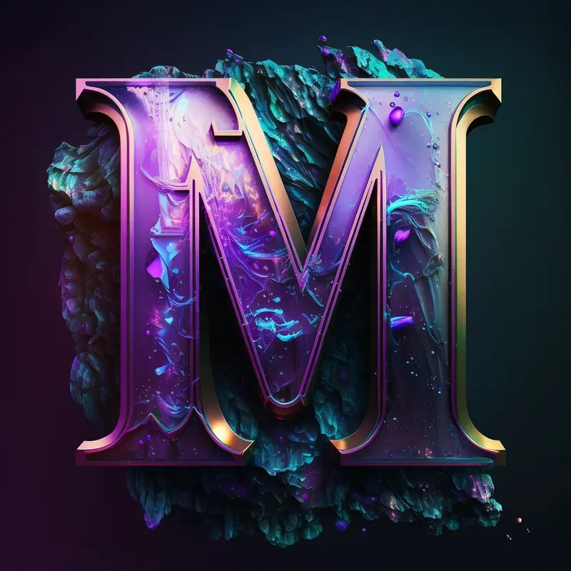 Monogram Lettering Fashion Logos Midjourney Prompt | PromptBase