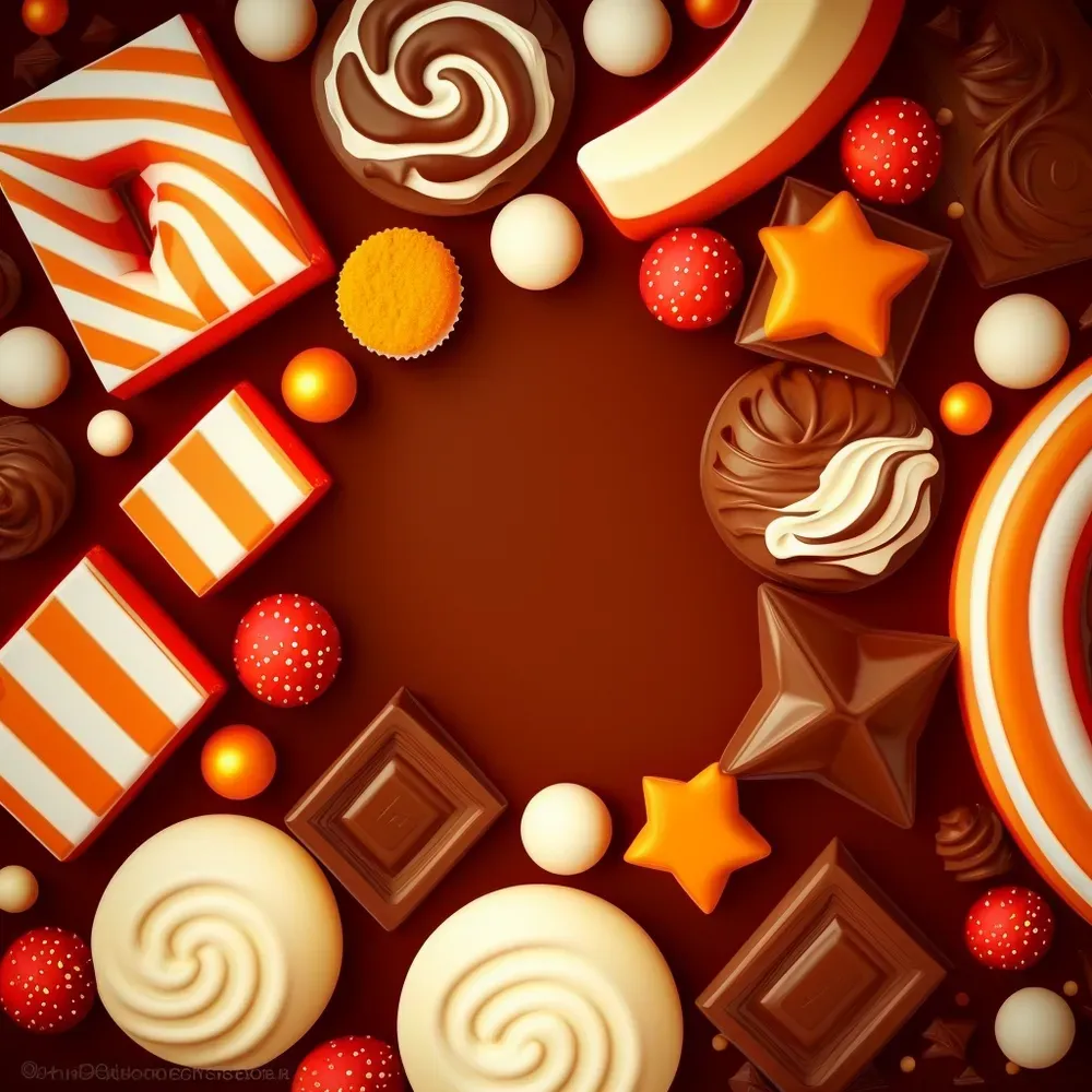 Custom Candies Colorful Backgrounds Midjourney Prompt | PromptBase