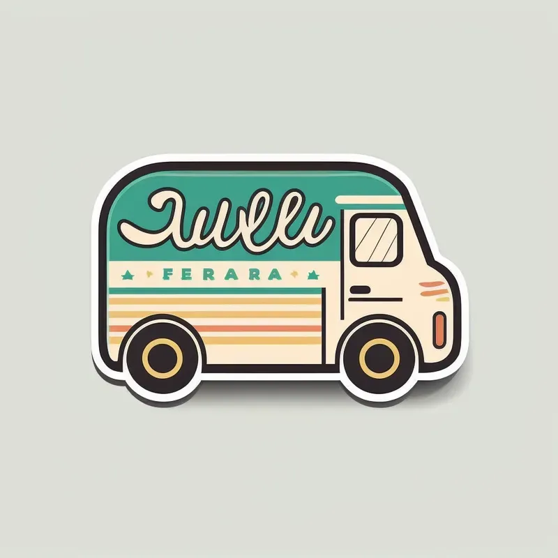Mini Logo Stickers With Doodle Style Midjourney Prompt | PromptBase