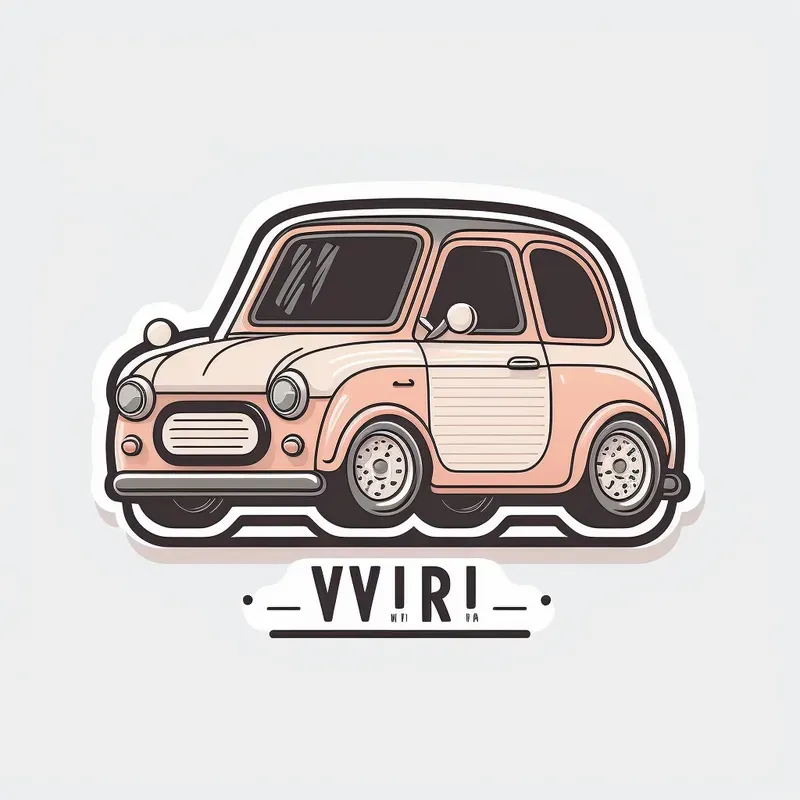 Mini Logo Stickers With Doodle Style Midjourney Prompt | PromptBase