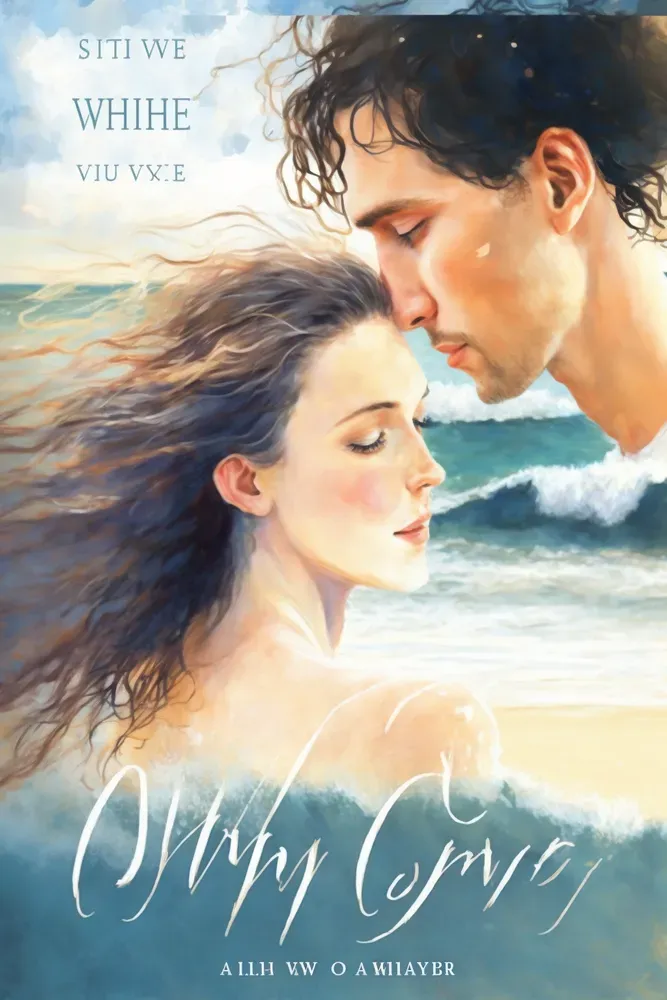 Illustrated Romantic Romance Book Covers Midjourney Prompt | PromptBase