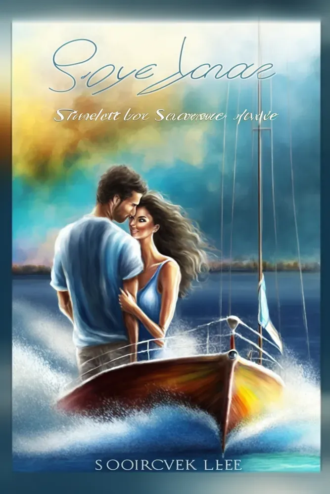 Illustrated Romantic Romance Book Covers Midjourney Prompt | PromptBase