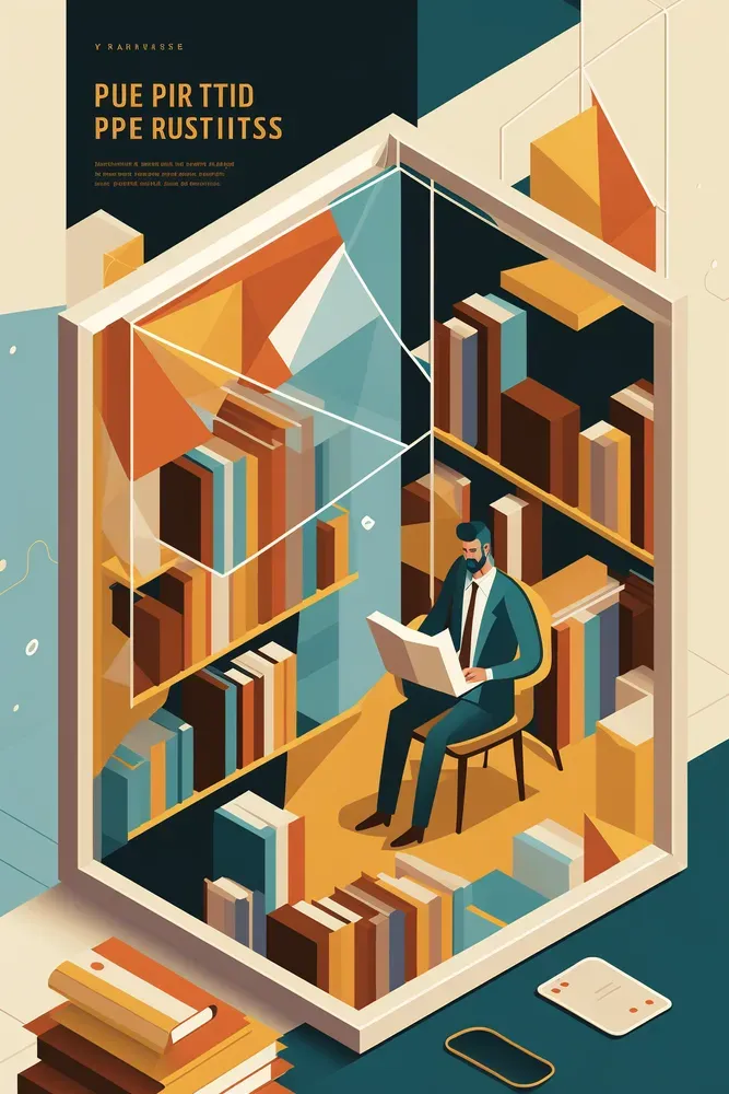 Isometric Flat Business Book Covers Midjourney Prompt | PromptBase