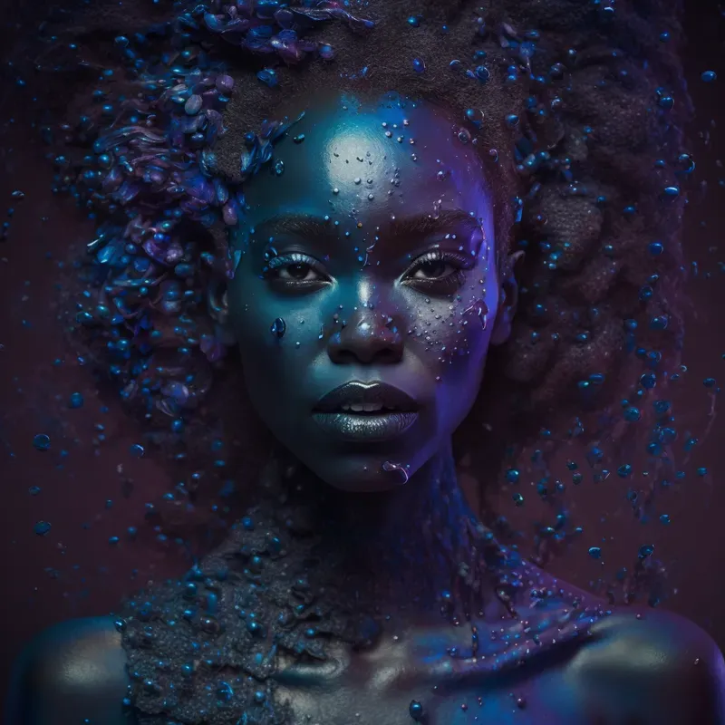 Epic Beautiful Mermaid Hybrid Portraits Midjourney Prompt | PromptBase