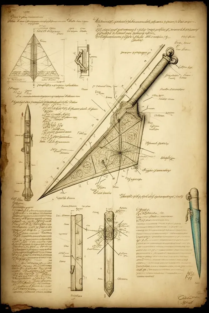 Customizable Da Vinci Project Sheets Midjourney Prompt | PromptBase