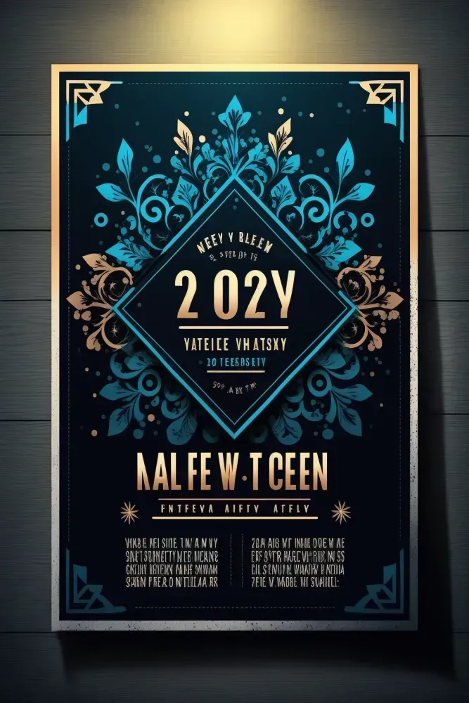 A4 Event Party Flyer Midjourney Prompt | PromptBase