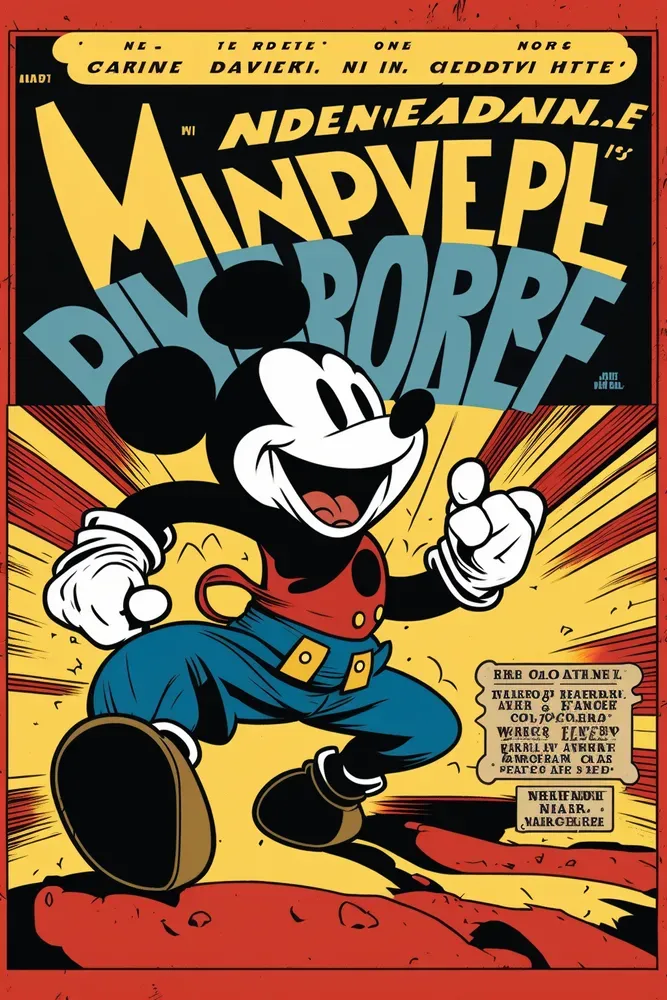 Vintage Comic Book Cover Designs Midjourney Prompt | PromptBase