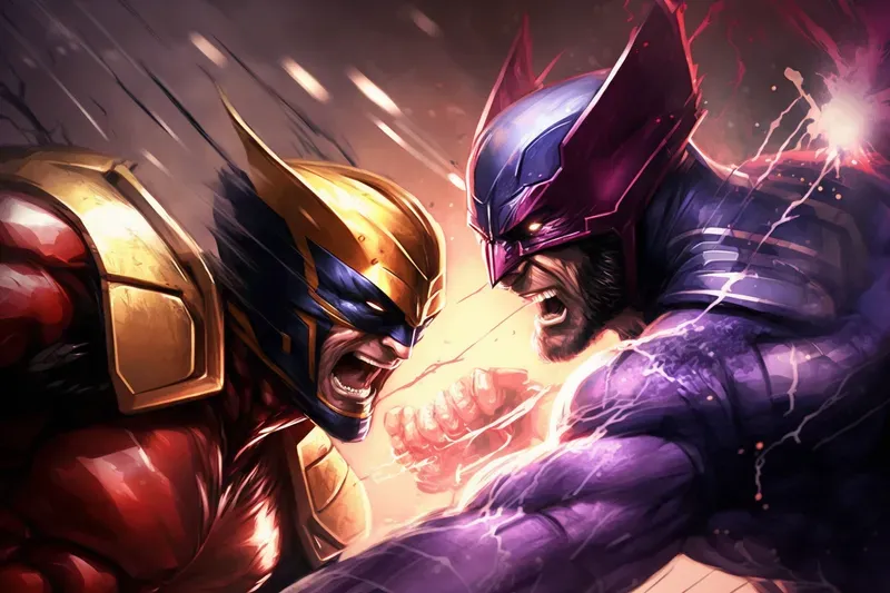 Marvel Style Comic Illustrations Midjourney Prompt | PromptBase