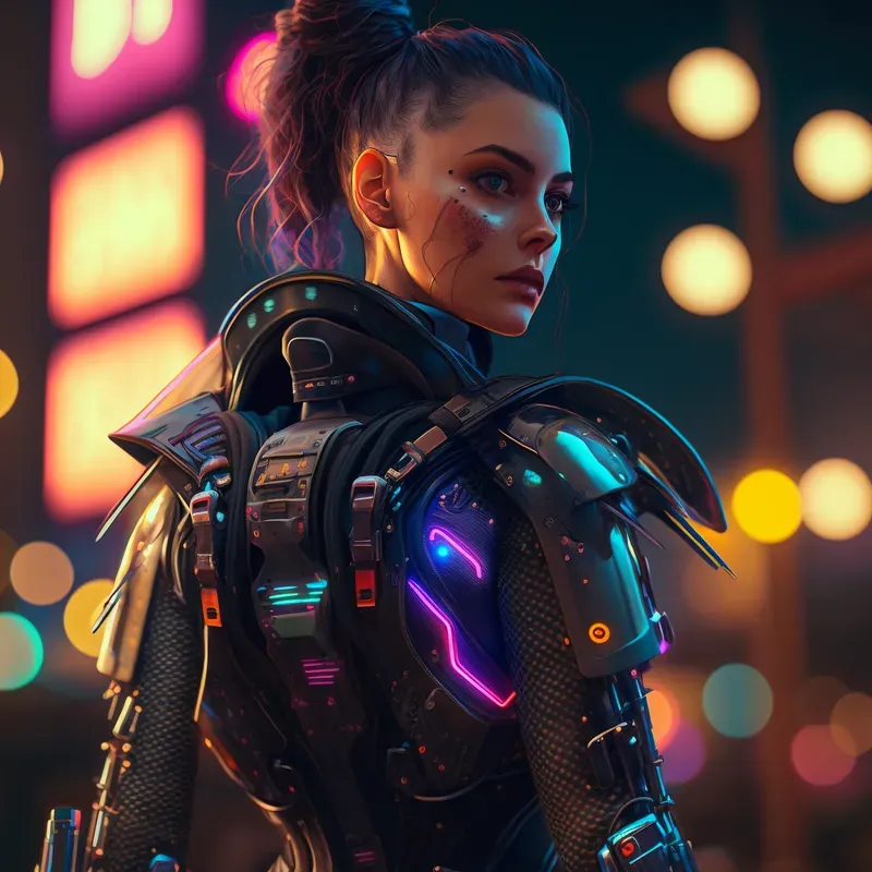 Cyberpunk 3000 Avatars Midjourney Prompt | PromptBase