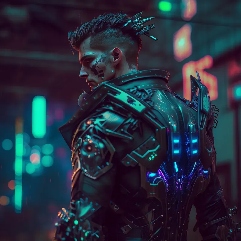 Cyberpunk 3000 Avatars Midjourney Prompt | PromptBase