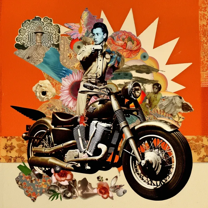 Unreal Collages Modern Art Midjourney Prompt | PromptBase